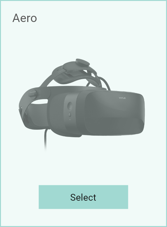 Setting up Varjo Aero