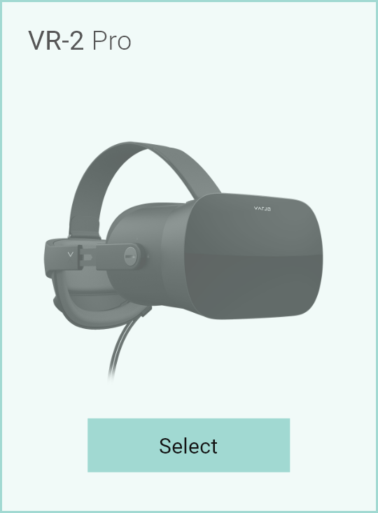 Setting up VR-2 Pro, VR-2, and VR-1