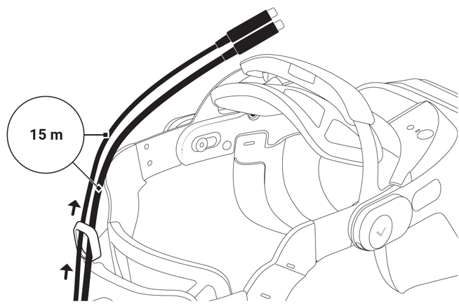 Connecting 15 m cable pair – XR-4 Series (2026)