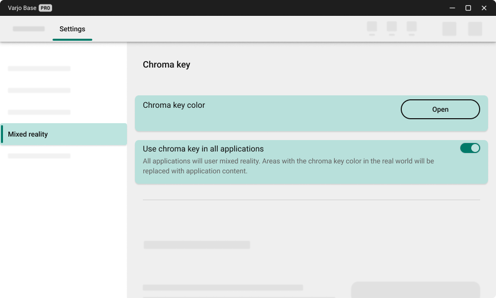 Chroma key